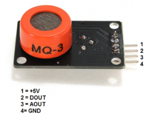 Módulo de Alcoholímetro Arduino